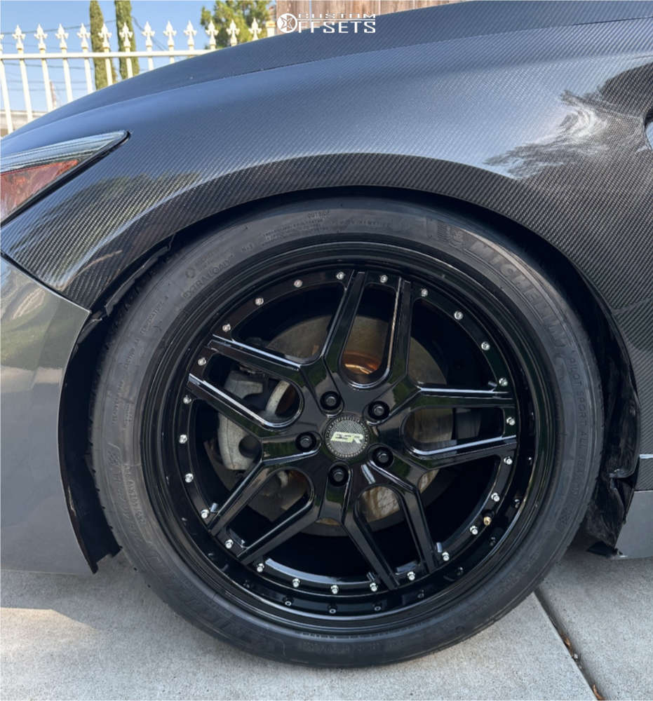 2019 INFINITI Q50 with 19x8.5 30 ESR Cs15 and 245/40R19 Michelin Pilot ...