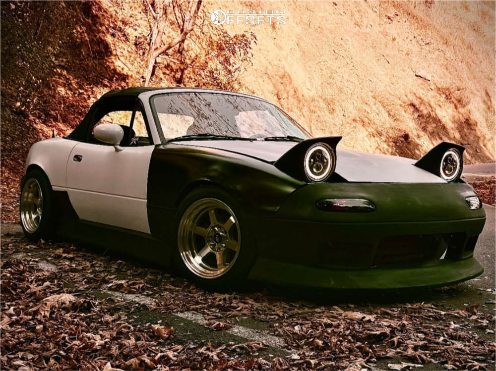 1996 Mazda Miata with 15x8 0 MST Time Attack and 195/45R15 Toyo Tires ...