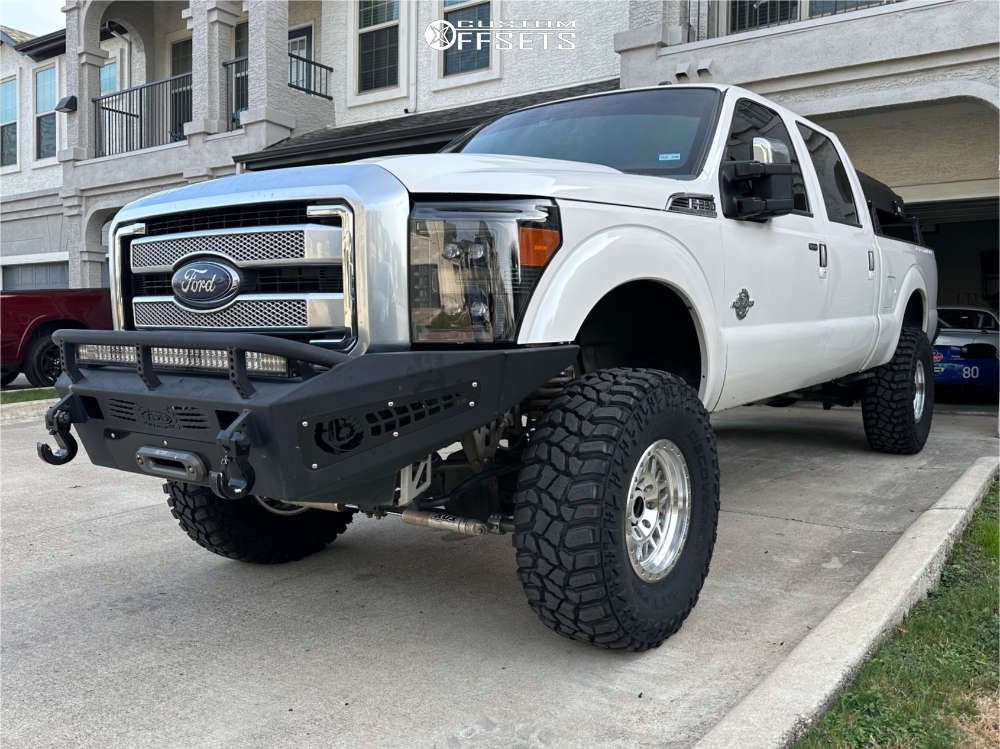 2015 Ford F-250 Super Duty with 17x9 -12 Raceline Ryno and 37/13.5R17 ...