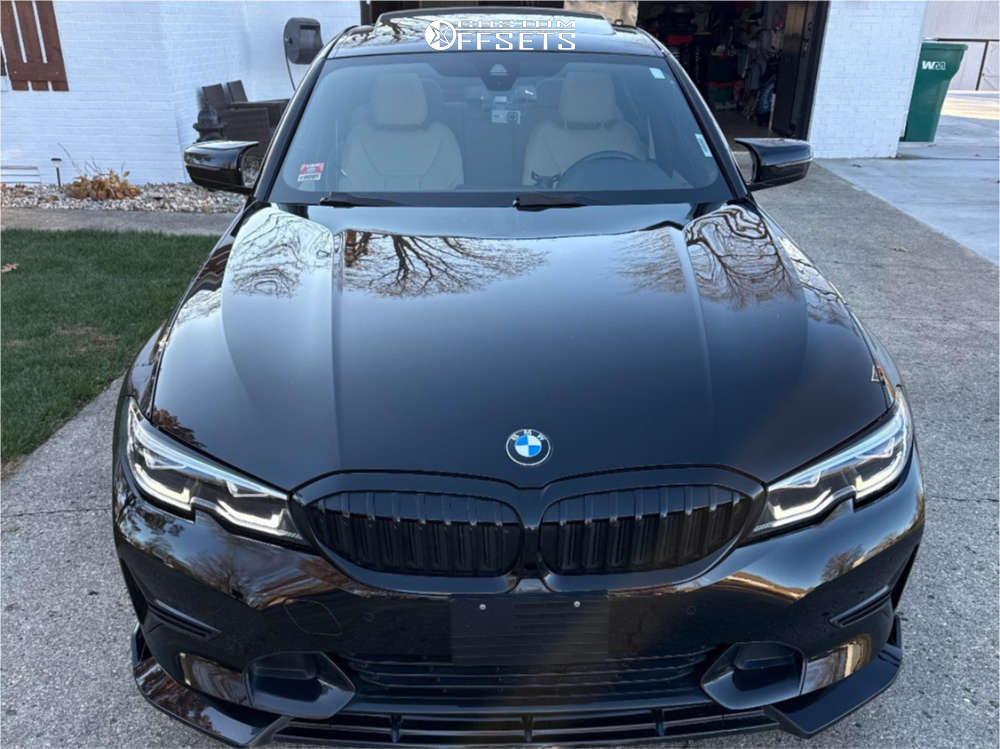 2021 BMW 330i XDrive with 19x8.5 35 Aodhan Aff7 and 245/35R19 Nitto Neo ...