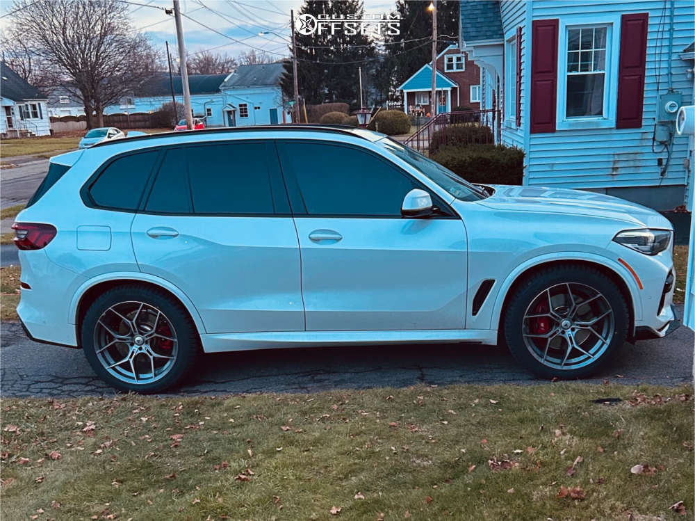 2022 BMW X5 with 22x10.5 40 Asanti Black Abl-37 and 285/45R22 Toyo ...