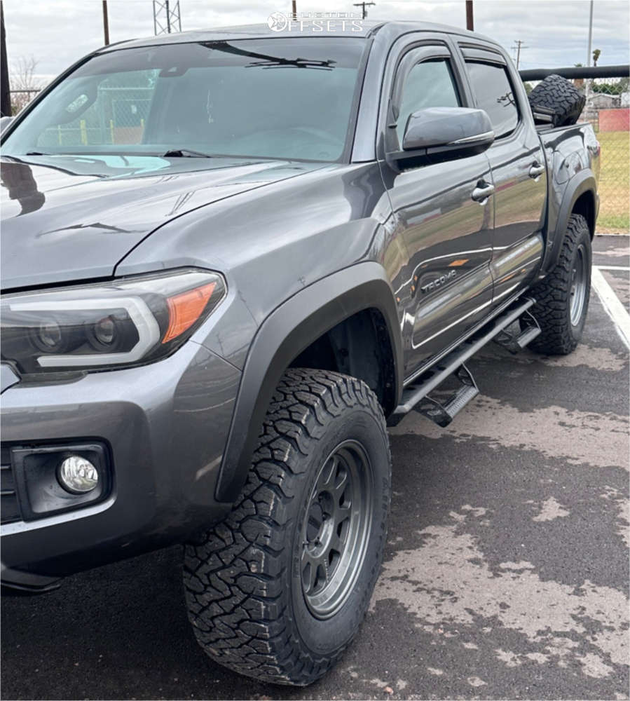 2018 Toyota Tacoma with 17x8.5 0 Method Mr316 and 275/70R17 BFGoodrich ...