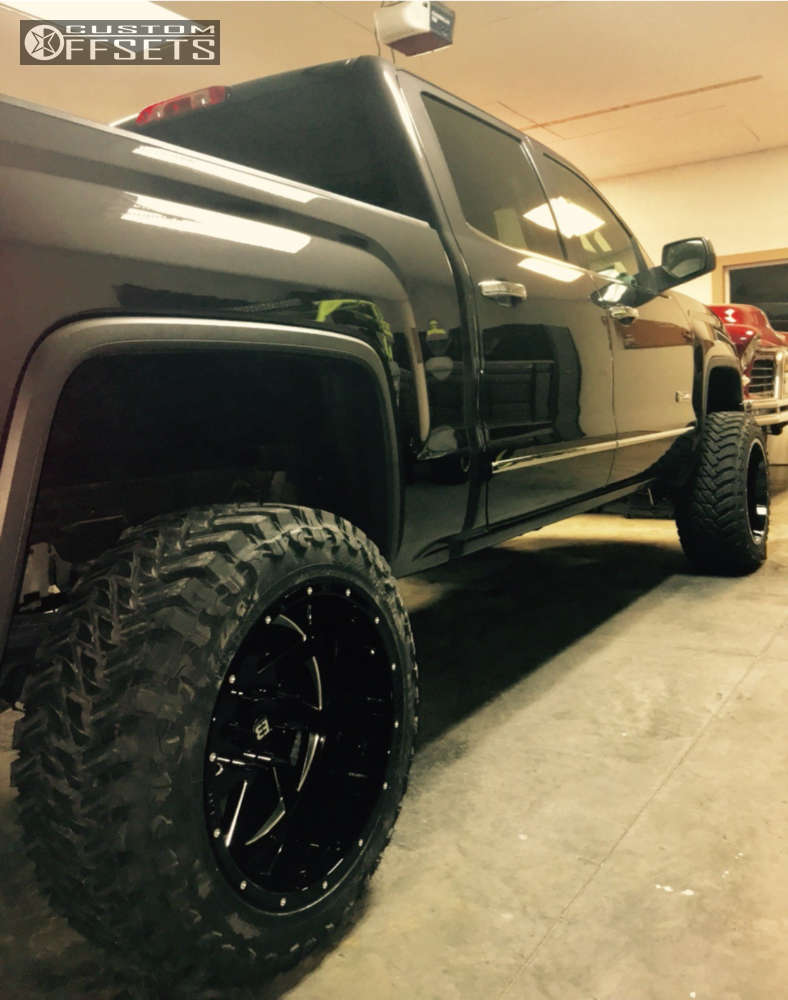 2015 GMC Sierra 1500 with 20x12 -44 Brute Reaper and 33/12.5R20 Atturo ...