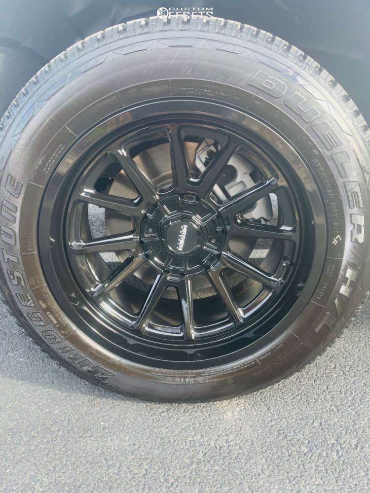 2025 Ram 1500 with 20x10 -24 Mayhem Intrepid and 275/55R20 Bridgestone ...