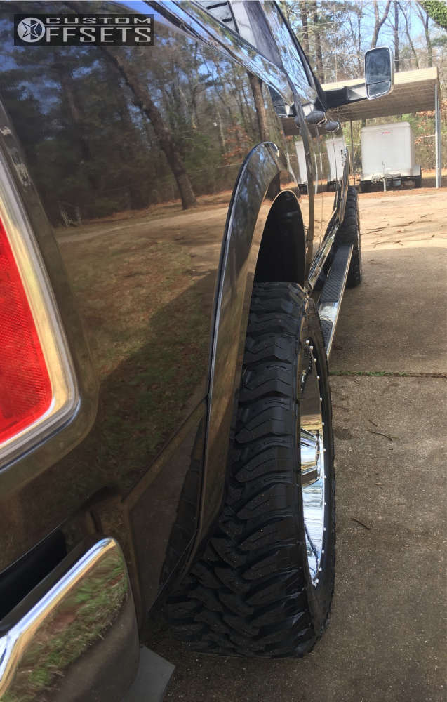 2017 Ram 2500 with 22x10 0 Red Dirt Road Rd01 and 35/12.5R22 Toyo Tires ...