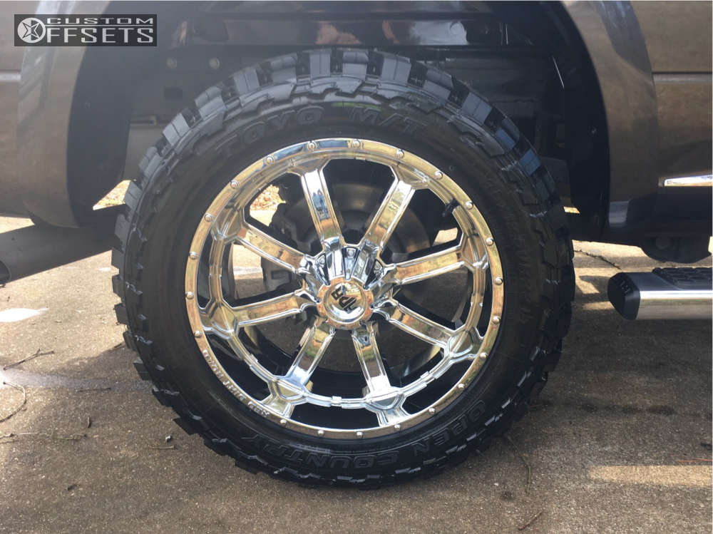 2017 Ram 2500 with 22x10 0 Red Dirt Road Rd01 and 35/12.5R22 Toyo Tires ...