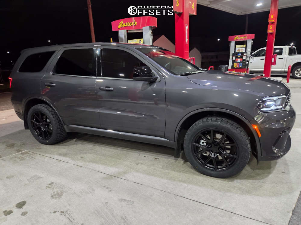 2025 Dodge Durango with 20x9 34 Voxx Replicas Track Hawk and 265/50R20 ...
