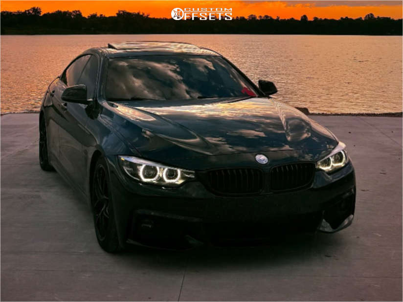 2020 BMW 440i XDrive Gran Coupe with 18x8 38 Rock Forged Ff10 and 225 ...