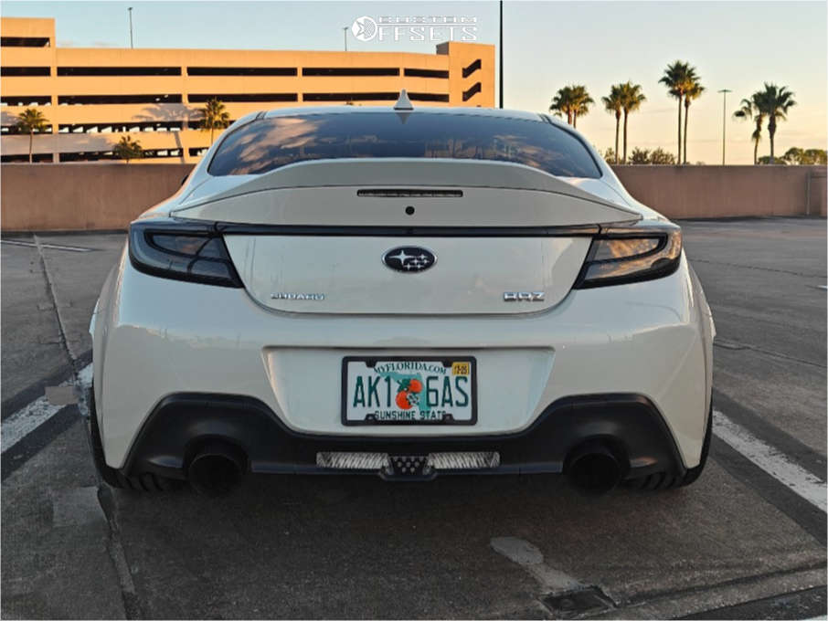 2023 Subaru BRZ with 18x8.5 45 Enkei Raijin and 235/40R18 Michelin ...