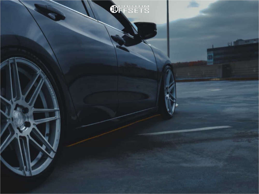 2020 Acura TLX with 20x10.5 40 Ferrada F8-fr6 and 245/35R20 Pirelli ...
