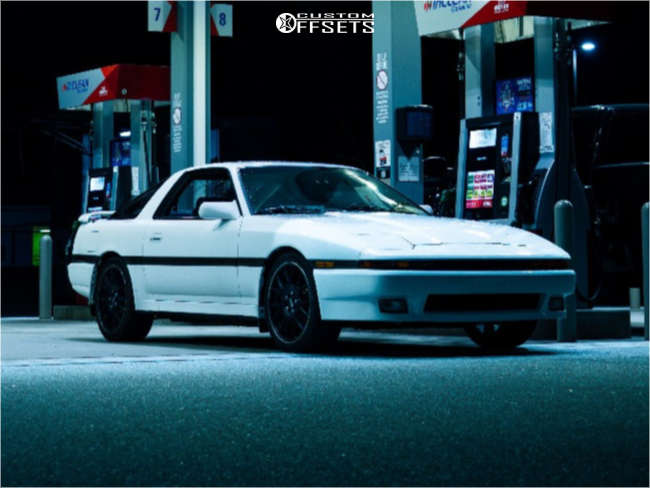 1987 Toyota Supra with 18x8 38 BBS Ch-r and 235/40R18 Summit Ultramax ...