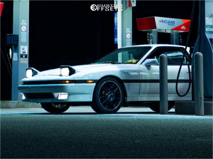 1987 Toyota Supra with 18x8 38 BBS Ch-r and 235/40R18 Summit Ultramax ...