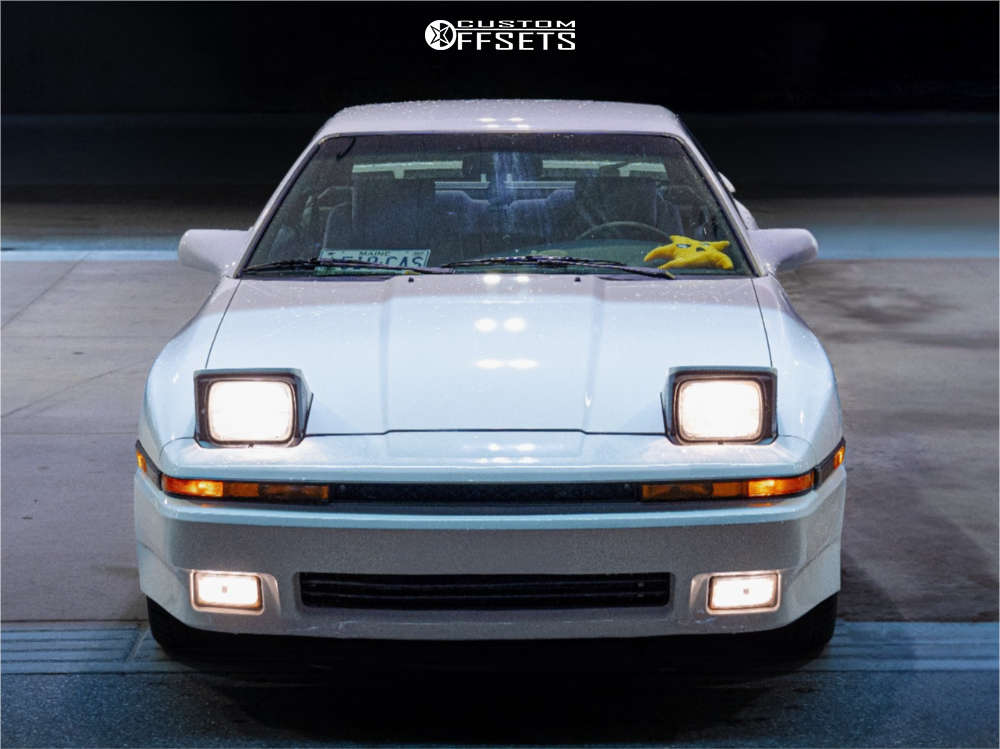 1987 Toyota Supra with 18x8 38 BBS Ch-r and 235/40R18 Summit Ultramax ...
