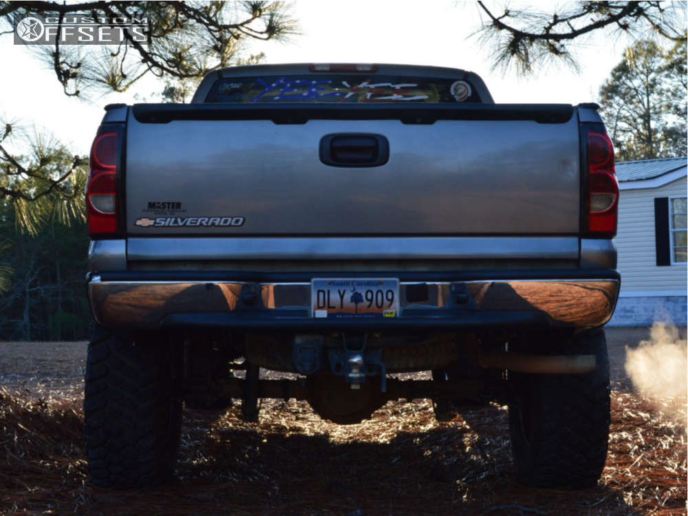 2006 Chevrolet Silverado 1500 with 18x9 -12 Vision Rocker and 35/12 ...