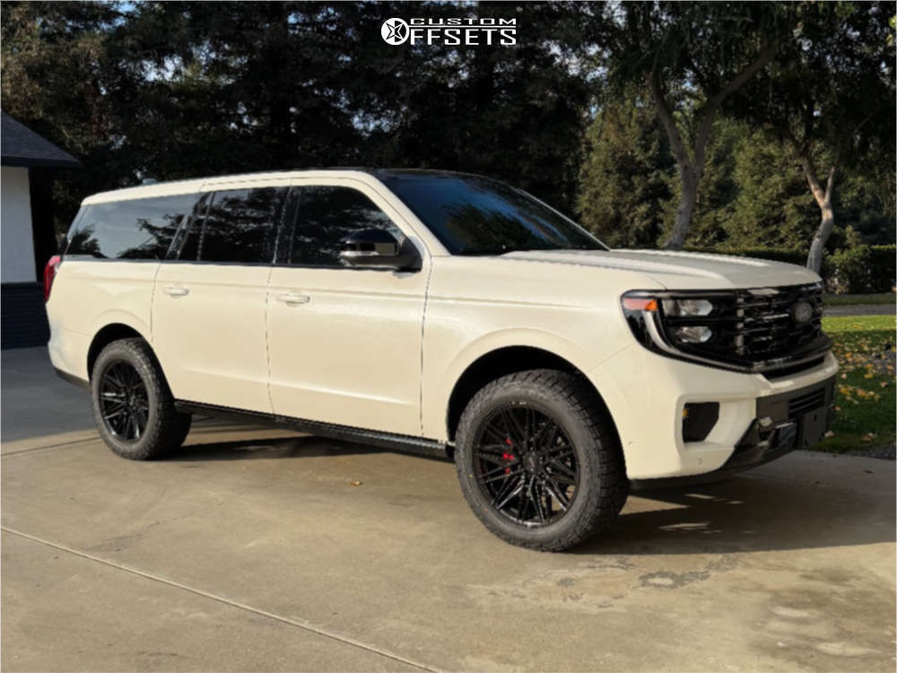 2024 Ford Expedition with 22x9.5 20 Vossen Hf6-5 and 285/55R22 Falken ...