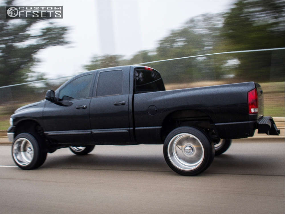 2004 Dodge Ram 2500 with 22x14 -73 American Force Burnout SS and 33/12 ...