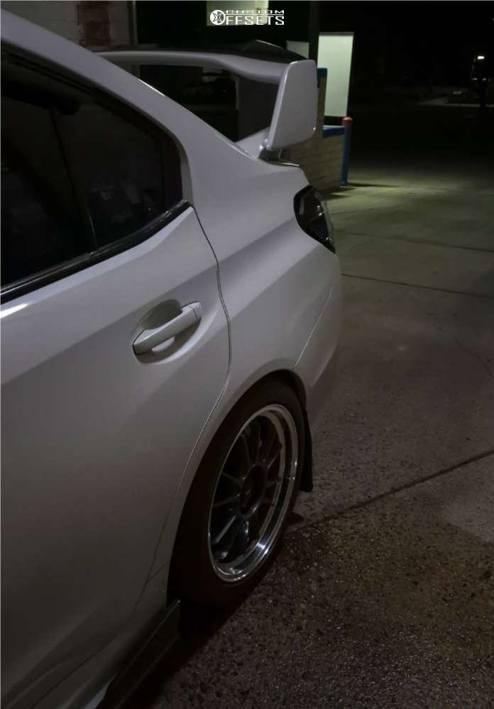 2020 Subaru WRX STI with 18x8.5 35 Konig Hypergram and 245/40R18 ...