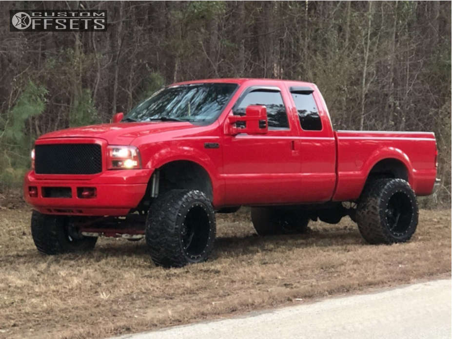 2001 Ford F-250 Super Duty with 22x14 -73 RBP Glock and 375/45R22 Nitto ...