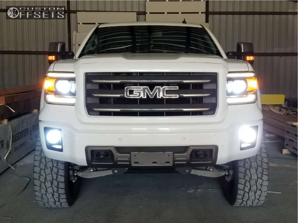 2014 GMC Sierra 1500 with 20x10 -12 Rocky Ridge Other and 35/12.5R20 ...