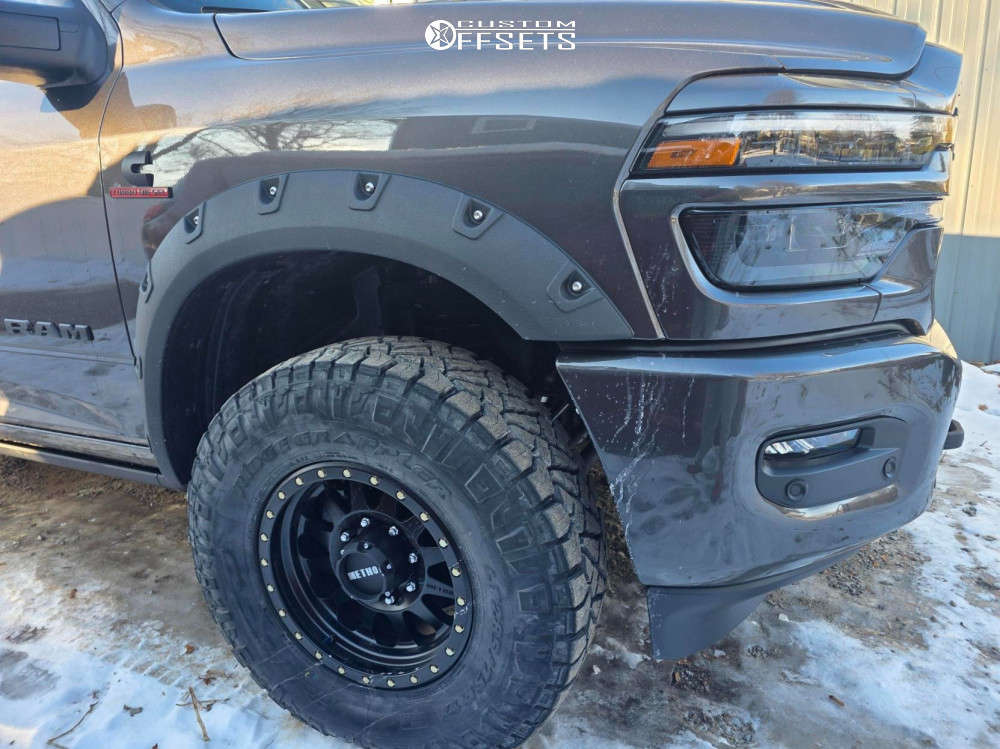 2025 Ram 2500 with 17x8.5 0 Method Mr305 and 285/75R17 Nitto Ridge ...