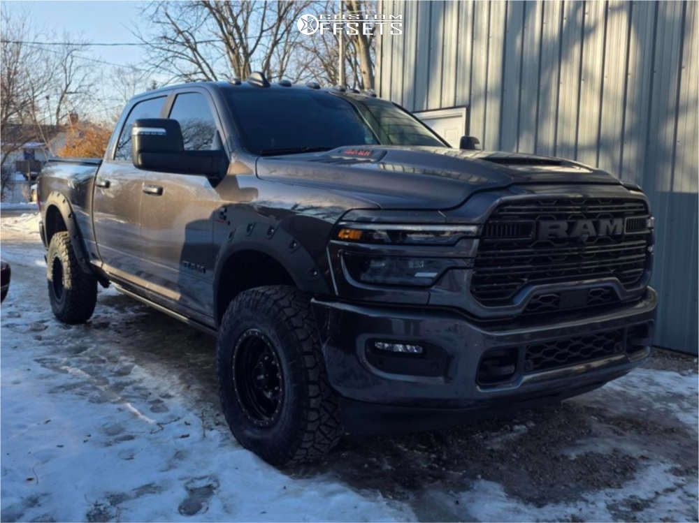 2025 Ram 2500 with 17x8.5 0 Method Mr305 and 285/75R17 Nitto Ridge ...