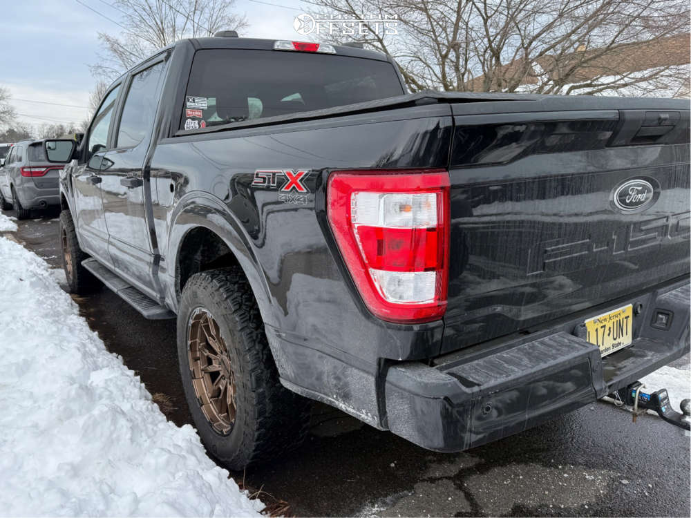 2021 Ford F-150 with 20x9 0 Anthem Off-Road Talon and 275/60R20 BFGoodrich All Terrain T/A KO3 ...