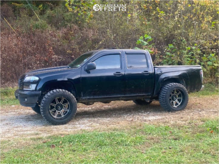 2005 GMC Canyon with 20x12 -44 Motiv Offroad Balast and 33/12.5R20 ...