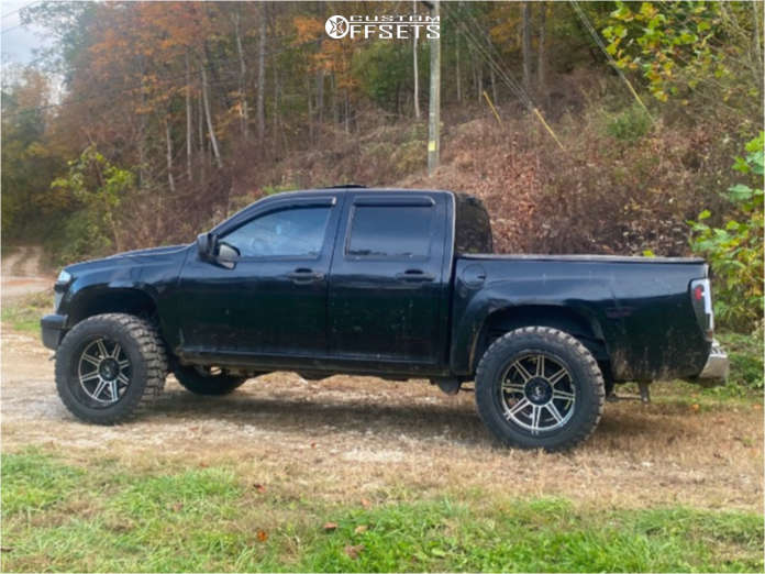 2005 GMC Canyon with 20x12 -44 Motiv Offroad Balast and 33/12.5R20 ...