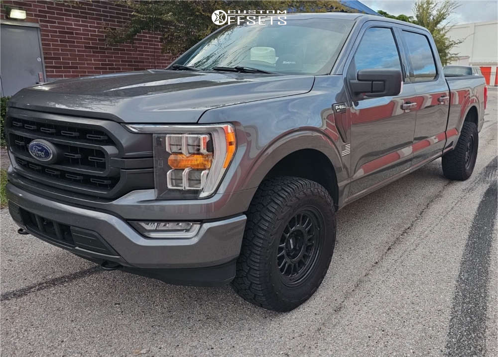 2021 Ford F-150 with 18x9 0 Method MR318 and 33/12.5R18 Yokohama ...