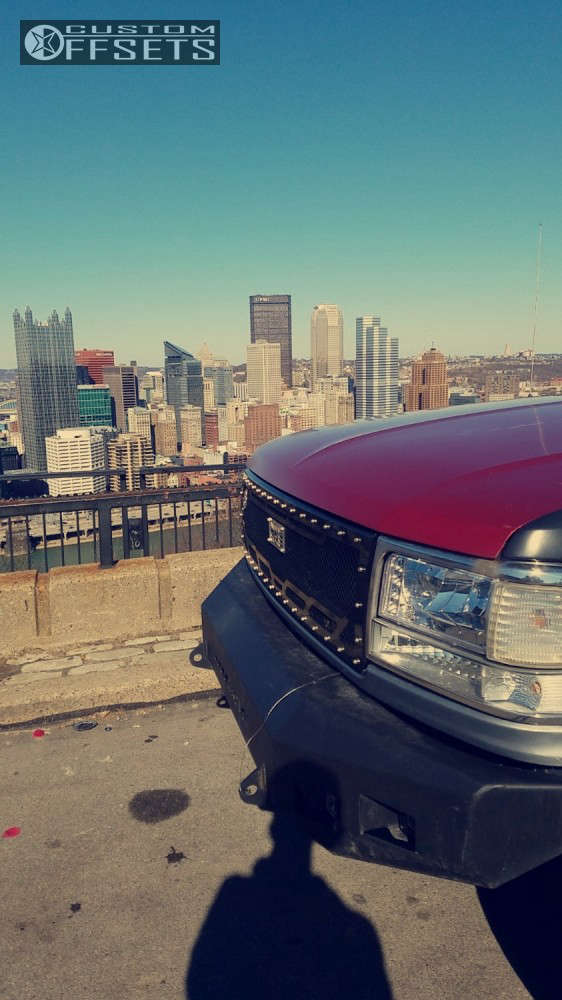 1994 Ford F-250 with 17x9 -12 Vision Arc and 33/12.5R17 Mud Claw ...