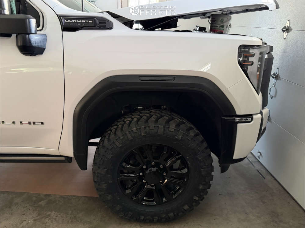 2024 GMC Sierra 2500 HD with 20x8.5 47 Factory Reproductions Fr275 and ...