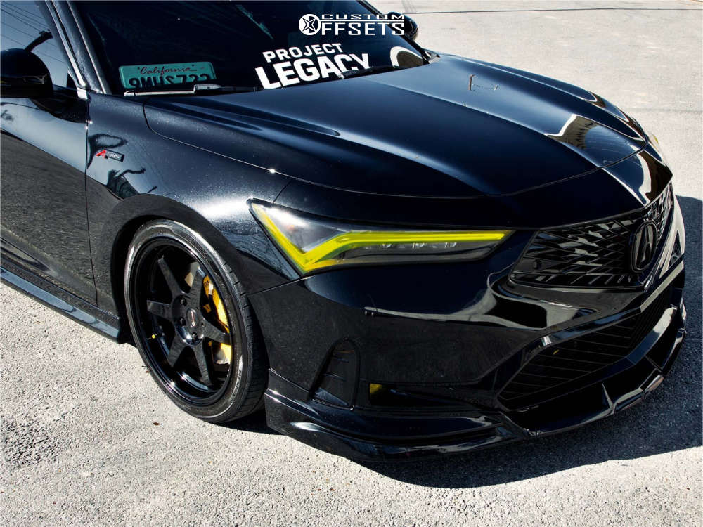 2025 Acura TLX with 18x9 35 Vors Tr37 and 235/40R18 Hankook Ventus ...