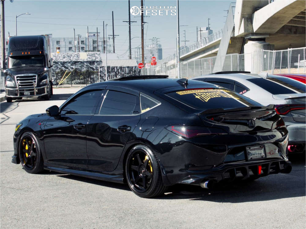 2025 Acura TLX with 18x9 35 Vors Tr37 and 235/40R18 Hankook Ventus ...