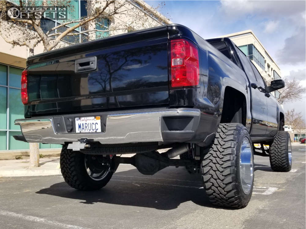 2014 Chevrolet Silverado 1500 with 20x12 -44 Gear Off-Road Big Block ...