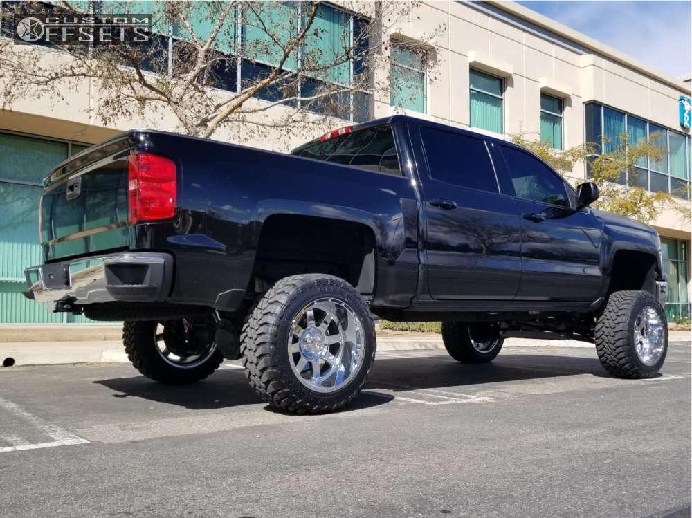 2014 Chevrolet Silverado 1500 with 20x12 -44 Gear Off-Road Big Block ...