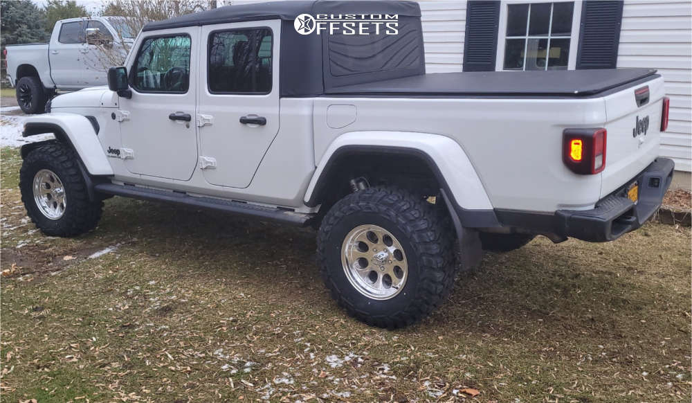 2022 Jeep Gladiator with 17x9 0 Alloy Ion 171 and 35/12.5R17 Gladiator ...