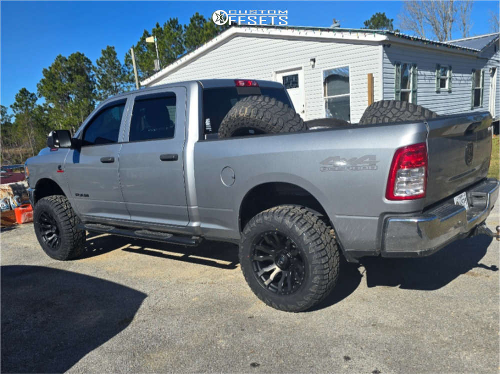 2021 Ram 2500 with 20x10 -18 Fuel Blitz and 295/65R20 RBP Repulsor Rt ...