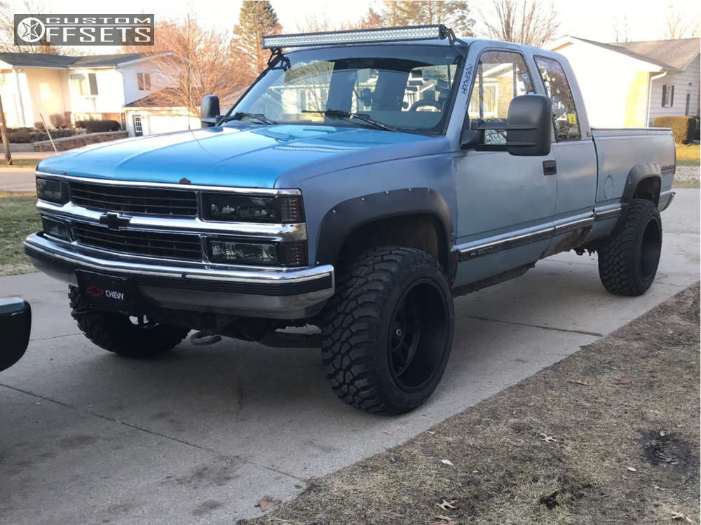 1991 Chevrolet K1500 with 20x12 -51 Vision Split and 33/12.5R20 Free ...