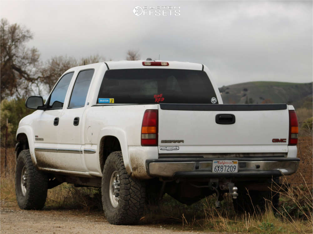 2002 GMC Sierra 2500 HD with 16x6.5 28 OE Performance 156 and 315/75R16 ...