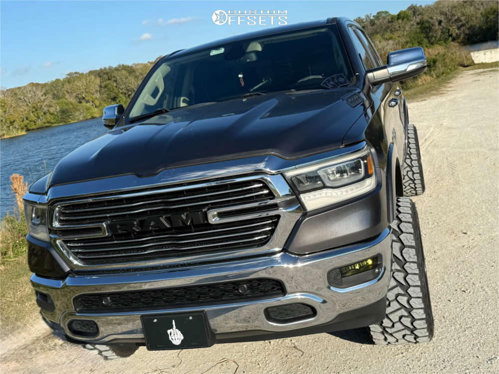 2019 Ram 1500 with 22x12 -51 ARKON OFF-ROAD Mandela and 33/12.5R22 ...