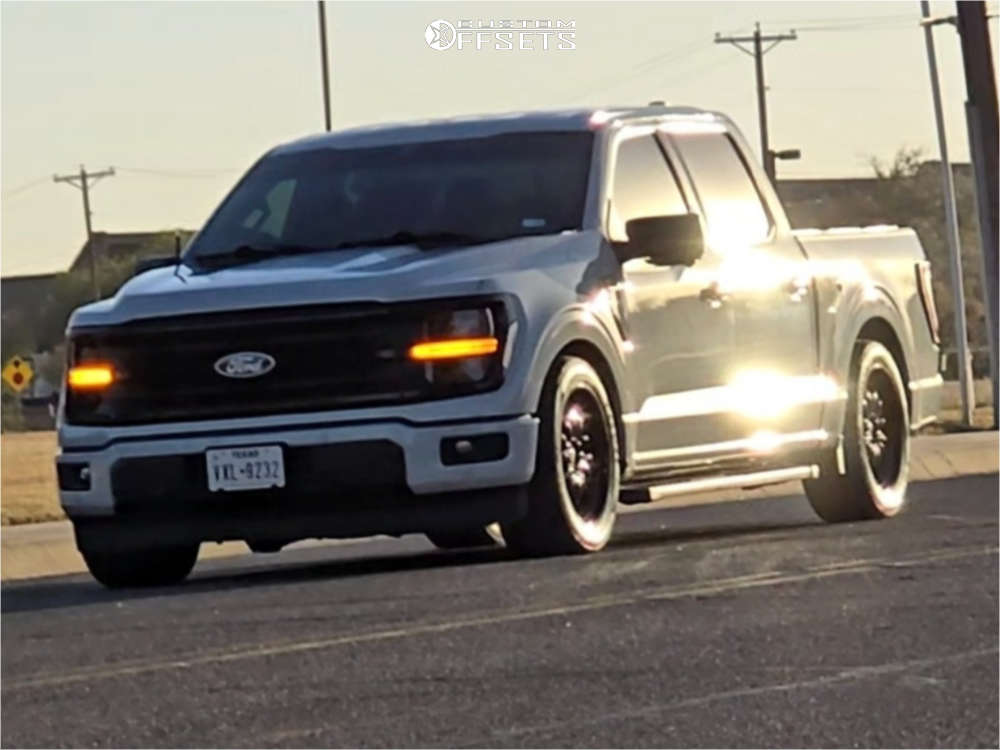 2024 Ford F-150 with 20x10 38 Weld Racing Laguna 6 Drag and 295/45R20 ...
