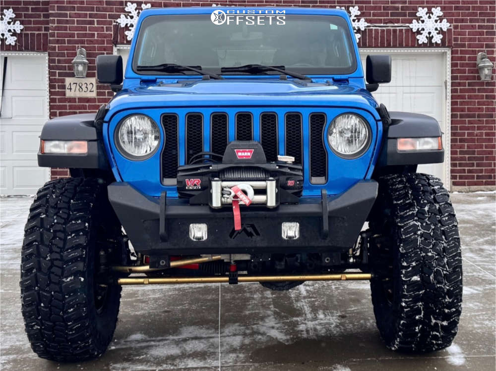 2022 Jeep Wrangler with 17x8.5 -6 Icon Alloys Rebound Pro and 37/12 ...