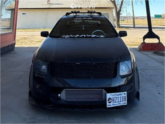 2009 Ford Fusion with 18x9.5 10 Cosmis Racing Xt-206r and 225/45R18 ...