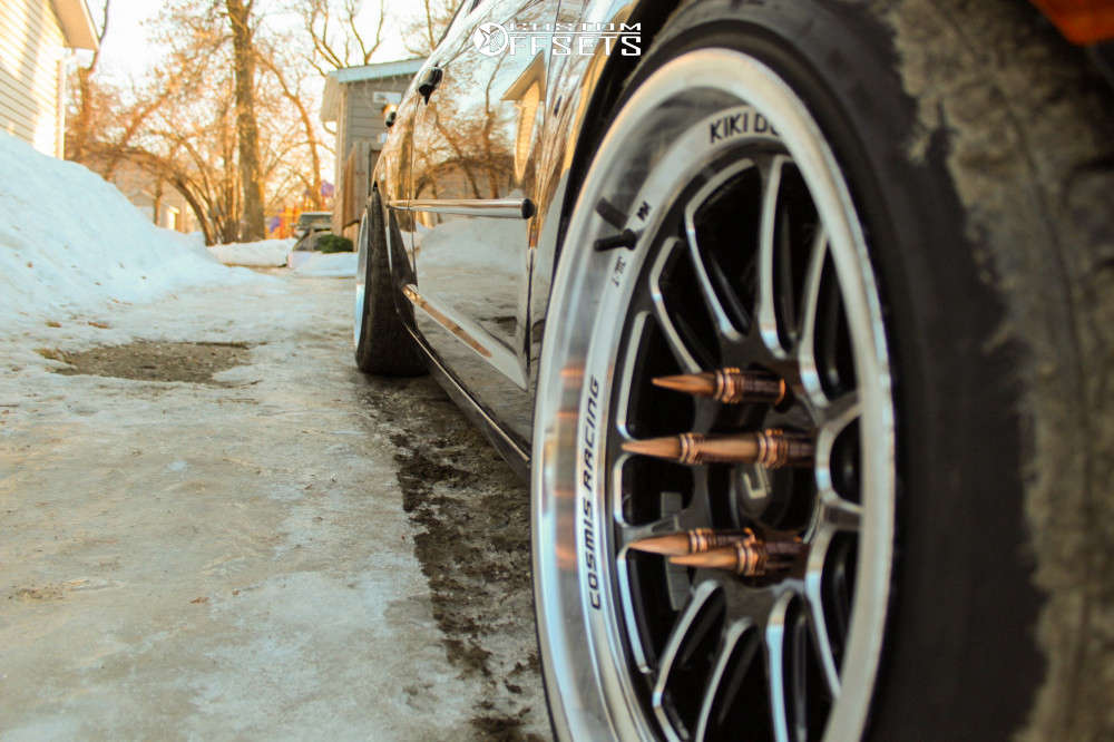 2009 Ford Fusion with 18x9.5 10 Cosmis Racing Xt-206r and 225/45R18 ...