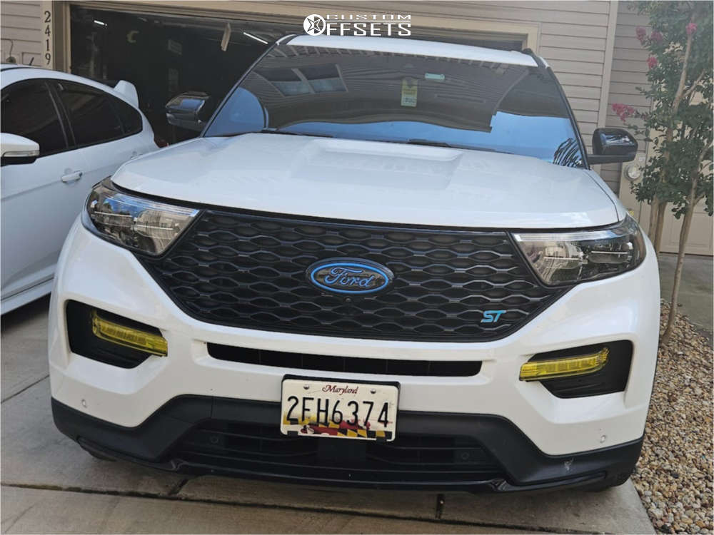 2020 Ford Explorer with 20x9.5 37 Carroll Shelby Cs10 and 295/45R20 ...