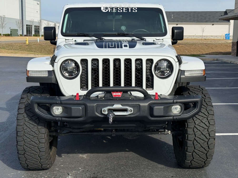 2023 Jeep Gladiator with 20x9.5 -18 Black Rhino Abrams and 38/13.5R20 ...