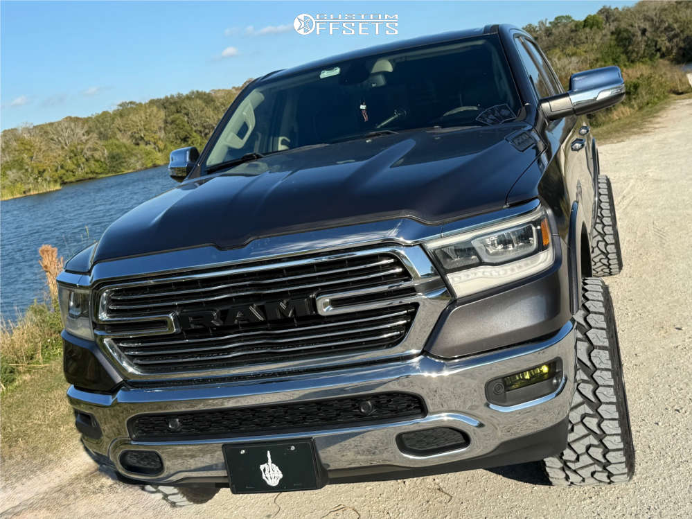 2019 Ram 1500 with 22x12 -51 ARKON OFF-ROAD Mandela and 33/12.5R22 ...