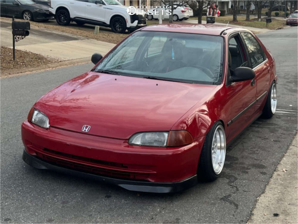 1993 Honda Civic with 15x8 0 Vors Vr7 and 175/50R15 Achilles 868 All ...