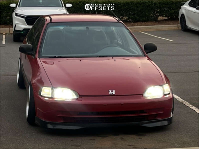 1993 Honda Civic with 15x8 0 Vors Vr7 and 175/50R15 Achilles 868 All ...