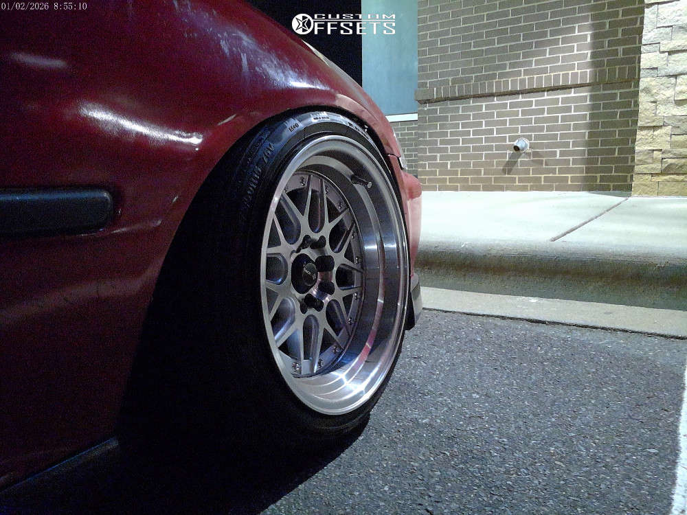 1993 Honda Civic with 15x8 0 Vors Vr7 and 175/50R15 Achilles 868 All ...